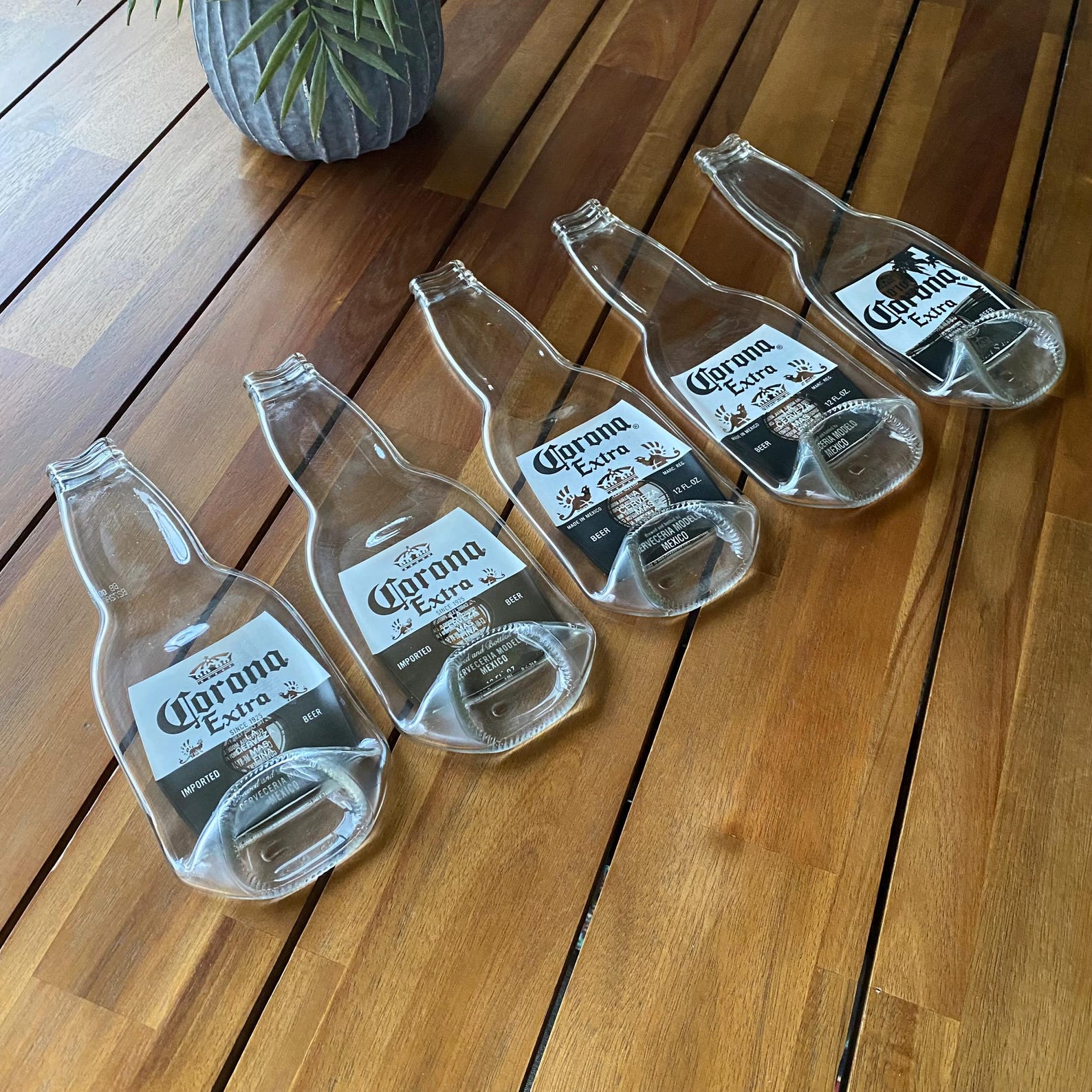 Recycled Corona Beer Bottle Spoon Rest: Handmade Kitchen Decor - Etsy