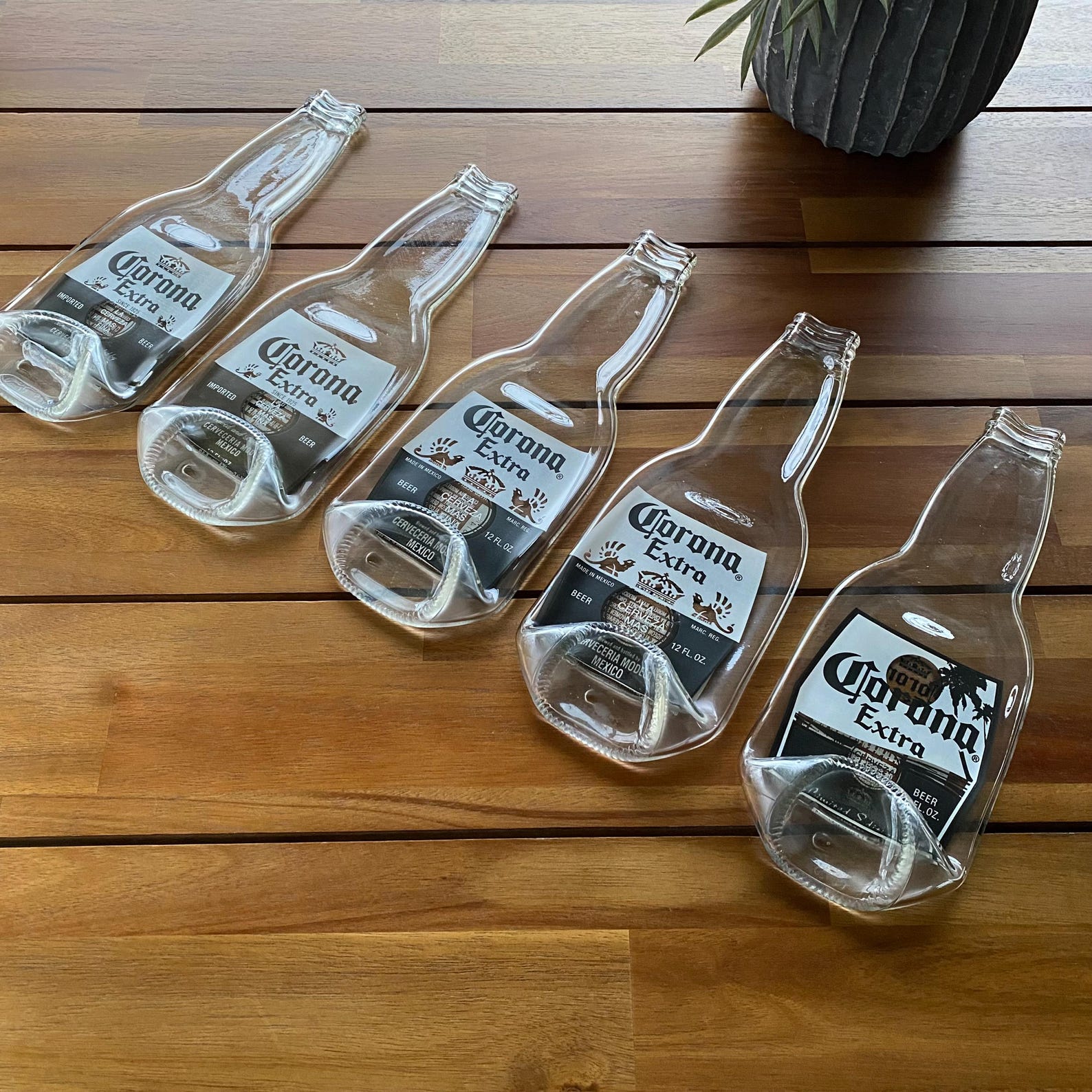 Recycled Corona Beer Bottle Spoon Rest: Handmade Kitchen Decor - Etsy