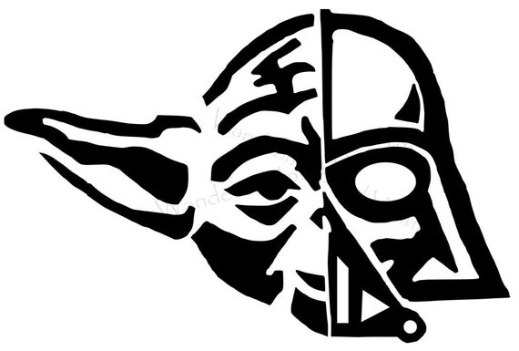 Yoda-vader .SVG .PNG .JPG Cricut Files - Etsy