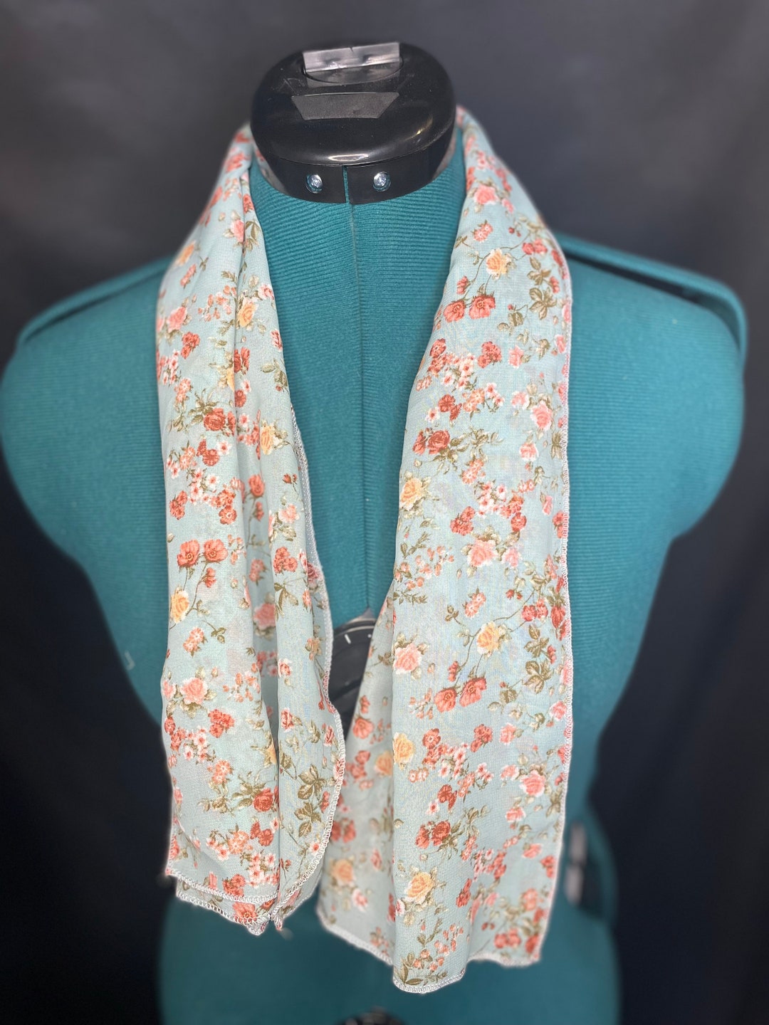 Floral Print Wild Rags - Etsy