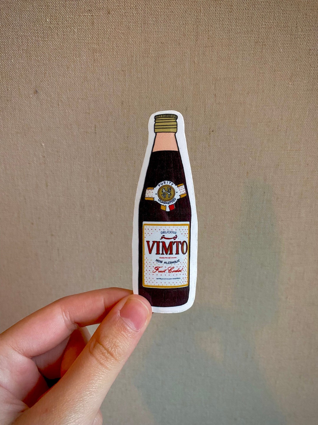 Vimto Sticker Vimto Fruit Cordial Sticker Ramadan Sticker - Etsy