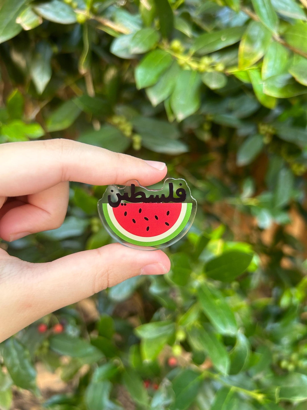 Palestine Watermelon Pin, Palestinian Pin, Palestine Pin, Watermelon ...