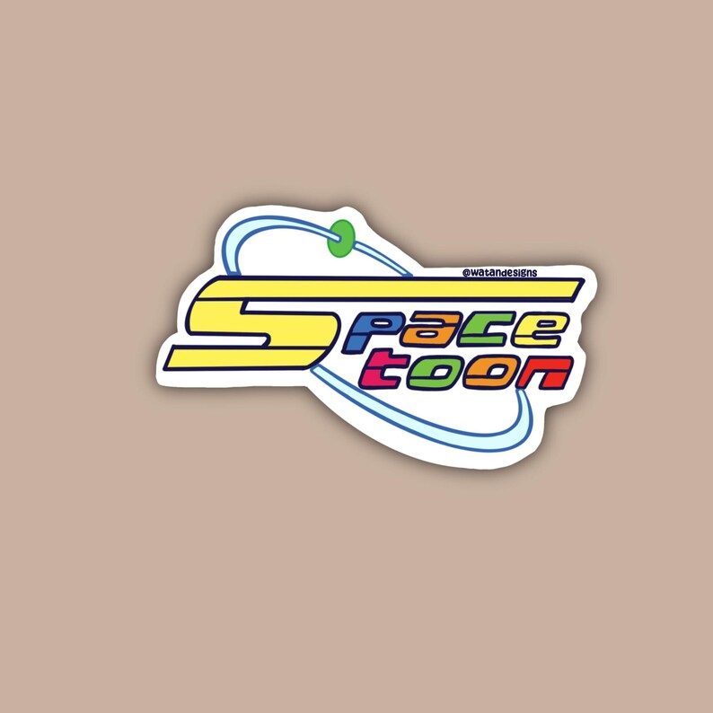 Spacetoon Sticker, Arabic Cartoon Channel Sticker, Nostalgic Sticker ...