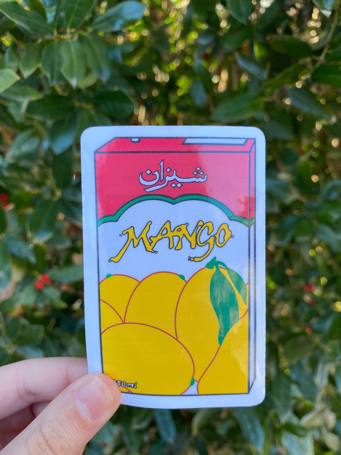 Shezan Mango Juice Sticker Mango Juice Sticker Desi Sticker - Etsy