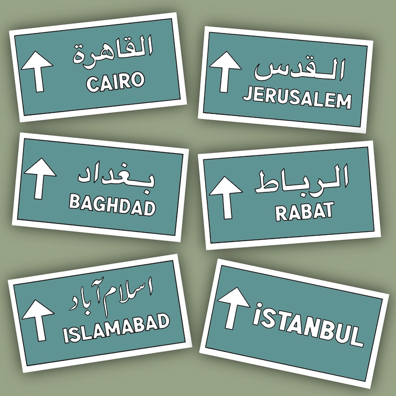 East Stickers - Etsy