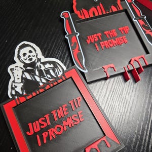Horror-themed Post-it Note Holder, Variety of Popular Horror Characters ...