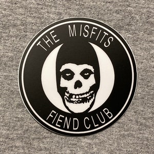 MISFITS FIEND CLUB Sticker - Jerry Only Doyle Wolfgang Von Frankenstein ...