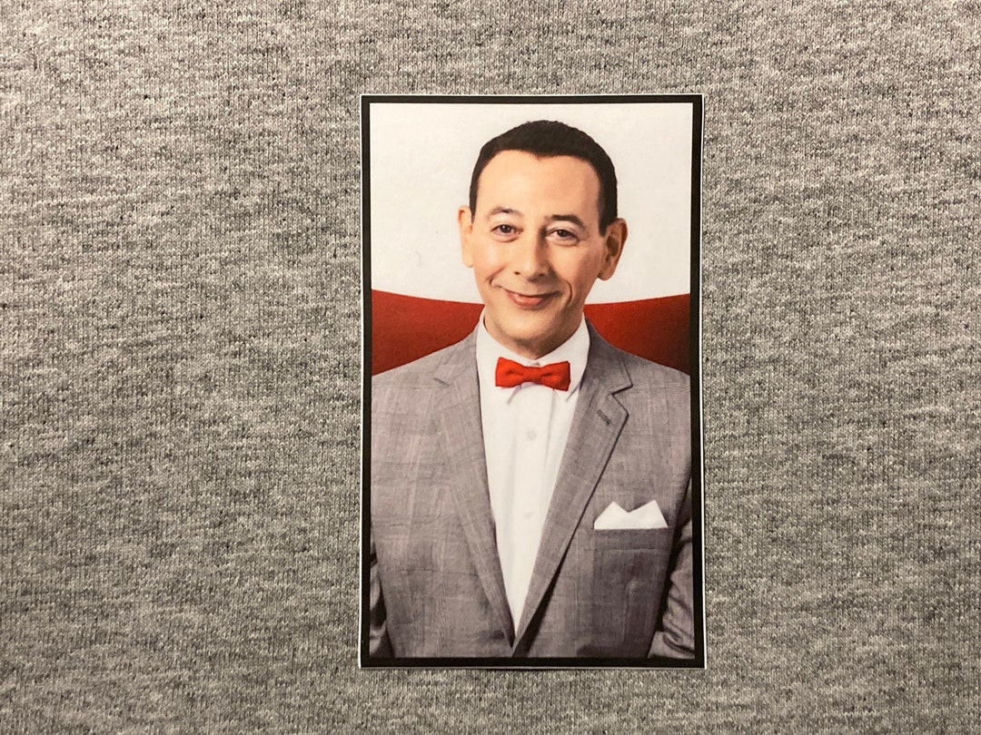 PEE WEE HERMAN Sticker - Rip Paul Rubens - Vinyl Weatherproof - 80's ... PEE WEE HERMAN Sticker - Rip Paul Rubens - Vinyl Weatherproof - 80's ...