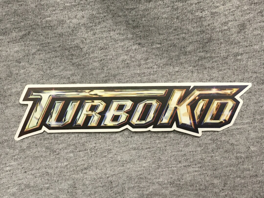 TURBO KID MOVIE Vinyl Weatherproof Sticker Bmx Munro Chambers Laurence ...