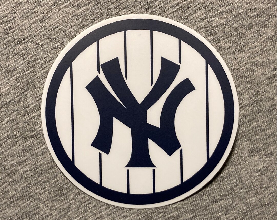 NEW YORK YANKEES Vinyl Weatherproof Sticker Number Ny Yanks Bronx Bombers Water Bottle Computer ...