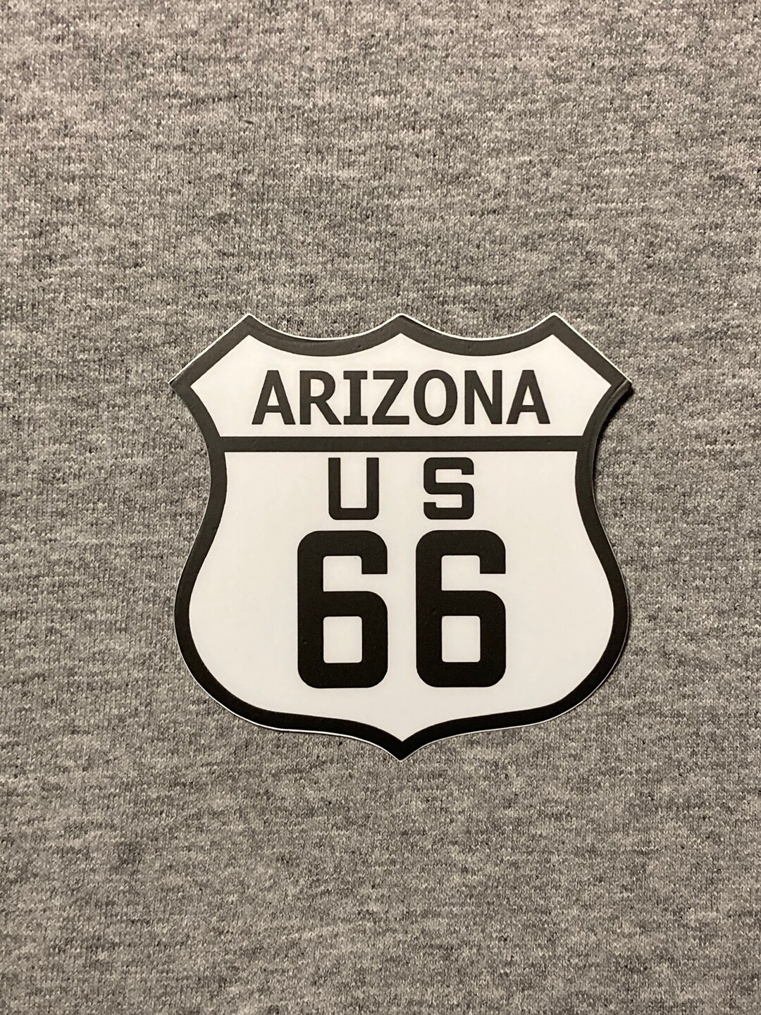 ROUTE 66 ARIZONA Sign Sticker - Vinyl Weatherproof - Az - Music Highway ...