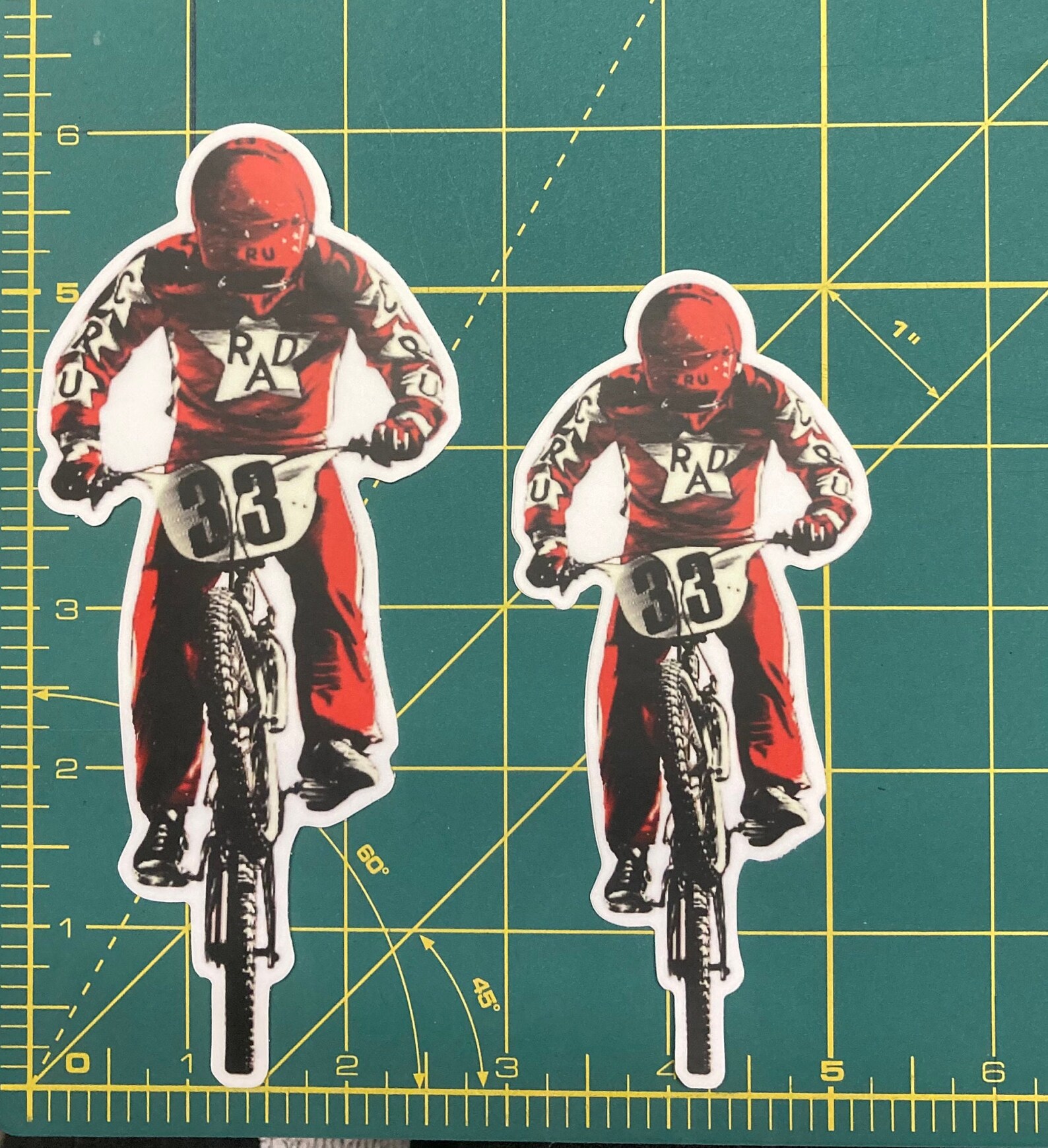 RAD CRU JONES Sticker Bmx Movie Vinyl Weatherproof - Etsy