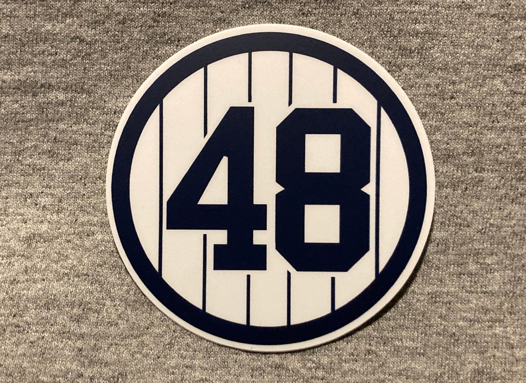 NEW YORK YANKEES Vinyl Weatherproof Sticker Number #48 Paul Goldschmidt ...