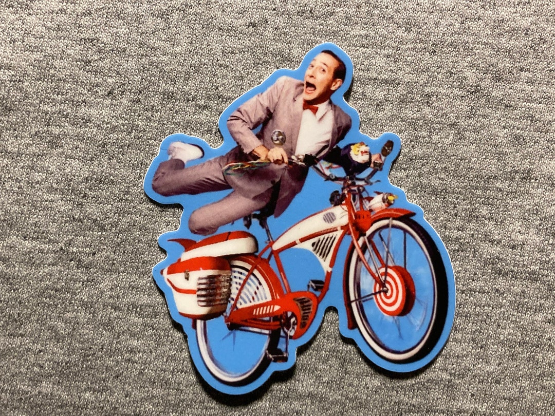 PEE WEE HERMAN Sticker - Paul Rubens - Vinyl Weatherproof - 80's Pee ...