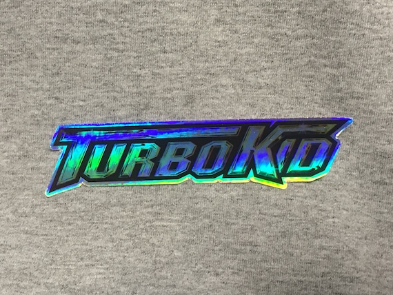 TURBO KID MOVIE Vinyl Weatherproof Holographic Sticker Bmx | Etsy