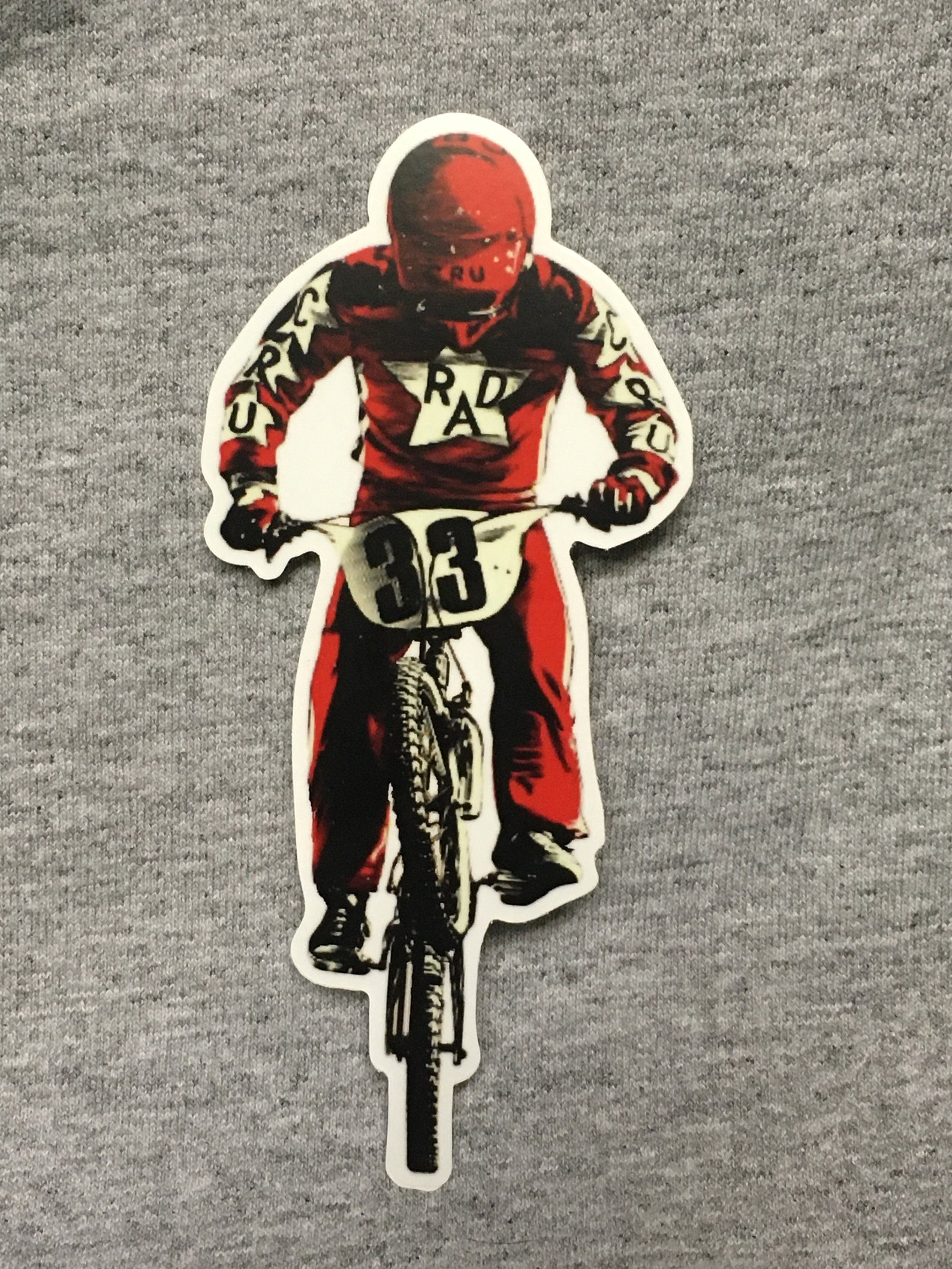 RAD CRU JONES Sticker - Bmx Movie - Vinyl Weatherproof - 80's Bill ...
