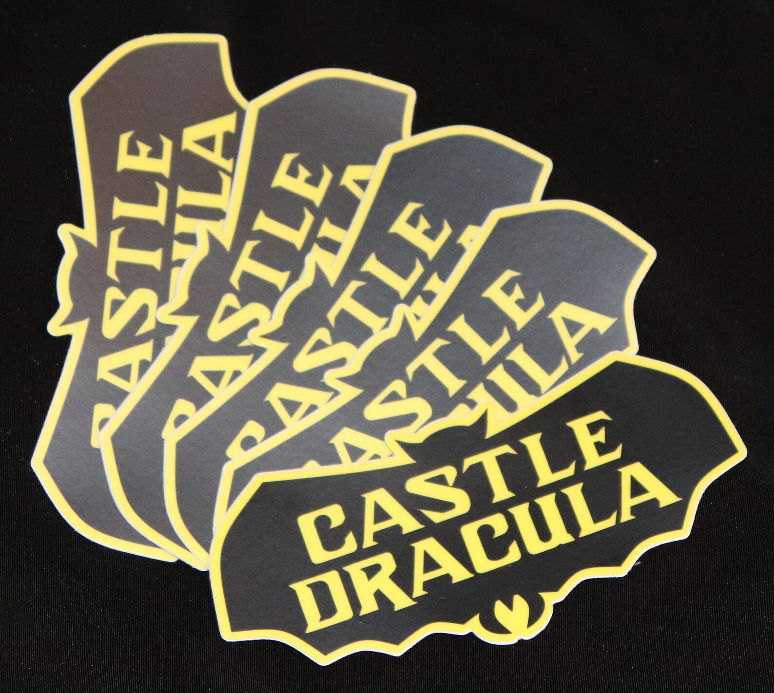 CASTLE DRACULA STICKER Bat Logo Vinyl Weatherproof Wildwood Nj - Etsy