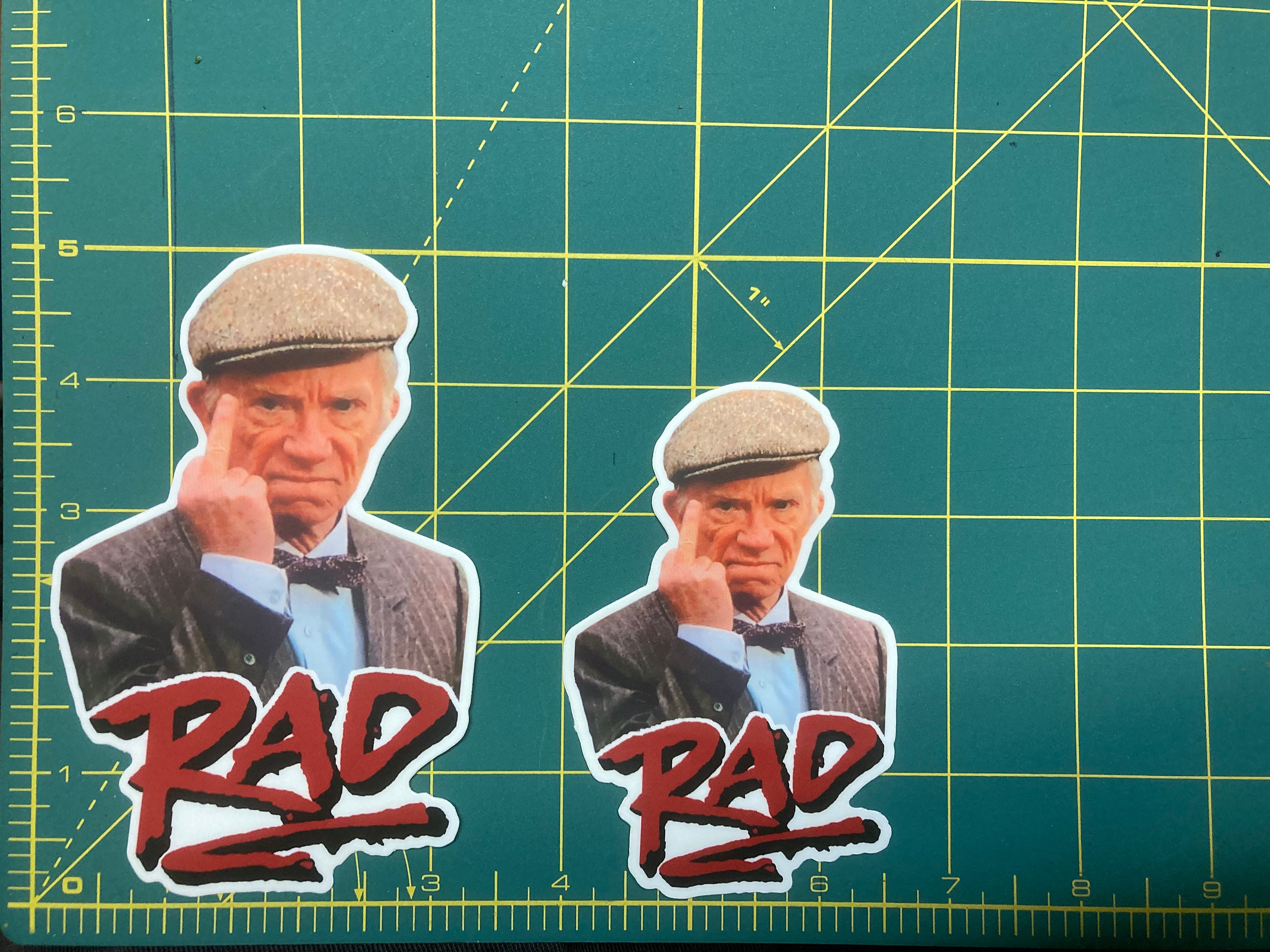 RAD Mr. Timmer Sticker - CRU JONES Bmx Movie - Vinyl Weatherproof - 80 ...