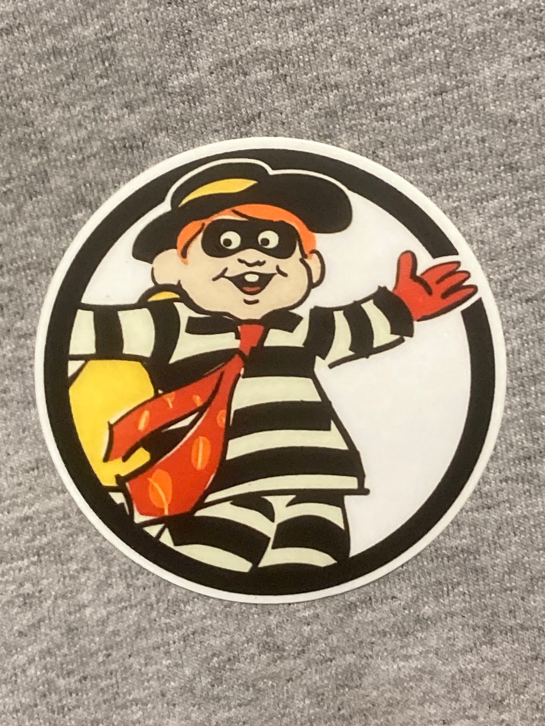 Mcdonald's Hamburglar Sticker Vinyl Weatherproof Fast Food Mc Donalds ...