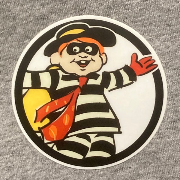 Mcdonalds Fry Guy Sticker - Etsy