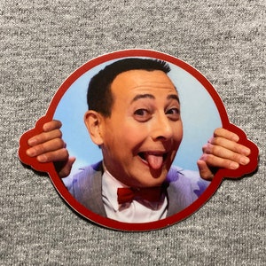 PEE WEE HERMAN Sticker - Paul Rubens - Vinyl Weatherproof 80's Pee Wee ...