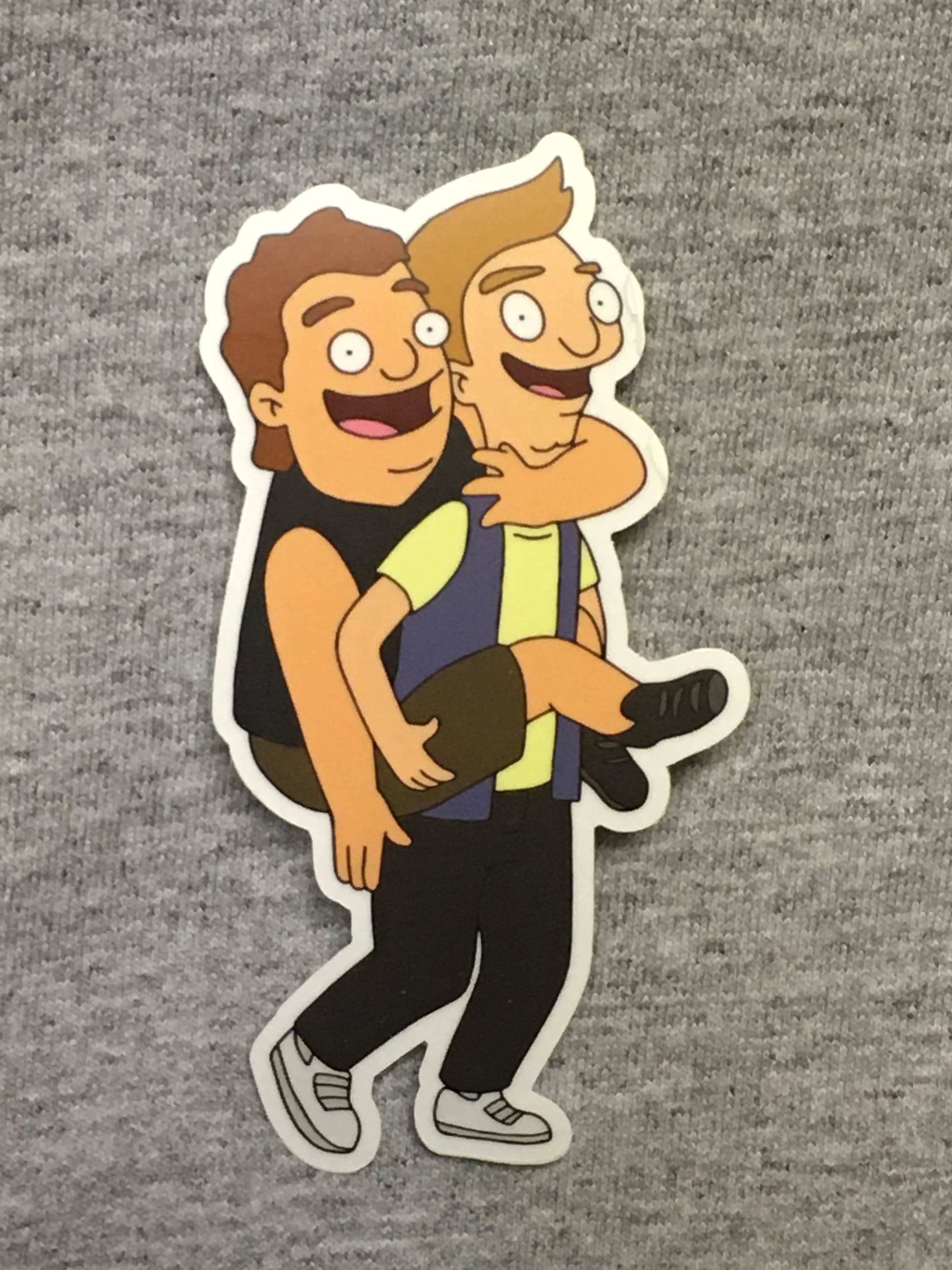 Bob's Burgers Zeke & Jimmy Jr Pesto sticker vinyl | Etsy