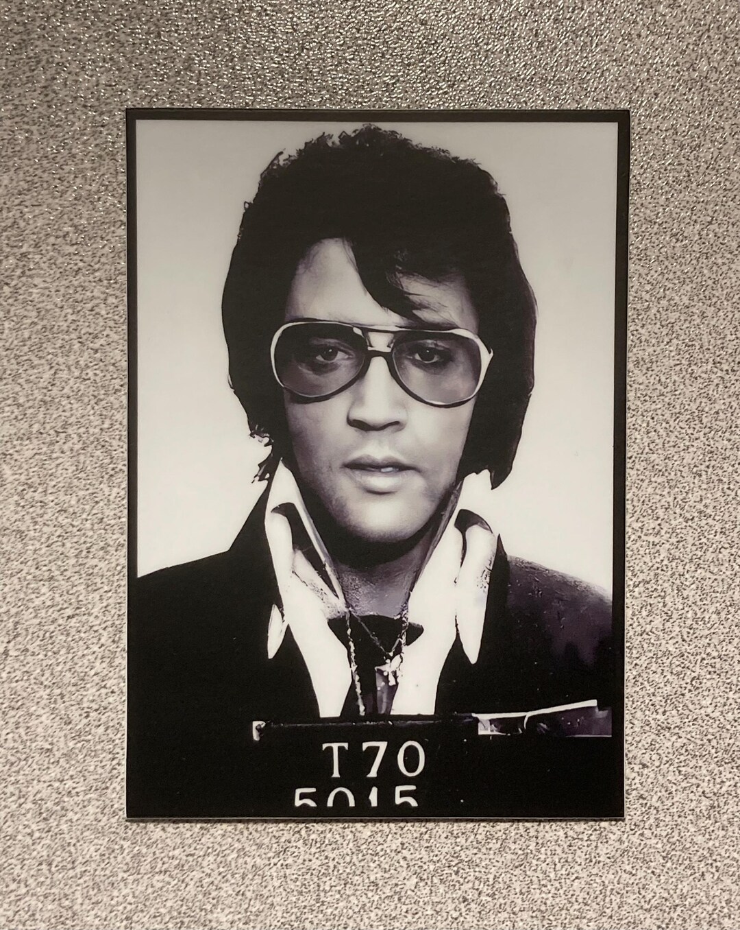 Elvis Presley Mug Shot Sticker Vinyl Weatherproof Graceland TCB the ...