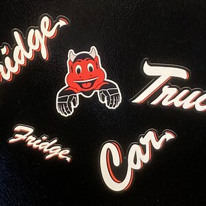 New Jersey Devils “car” Magnet Vinyl NOT STICKER Black Alternate ...