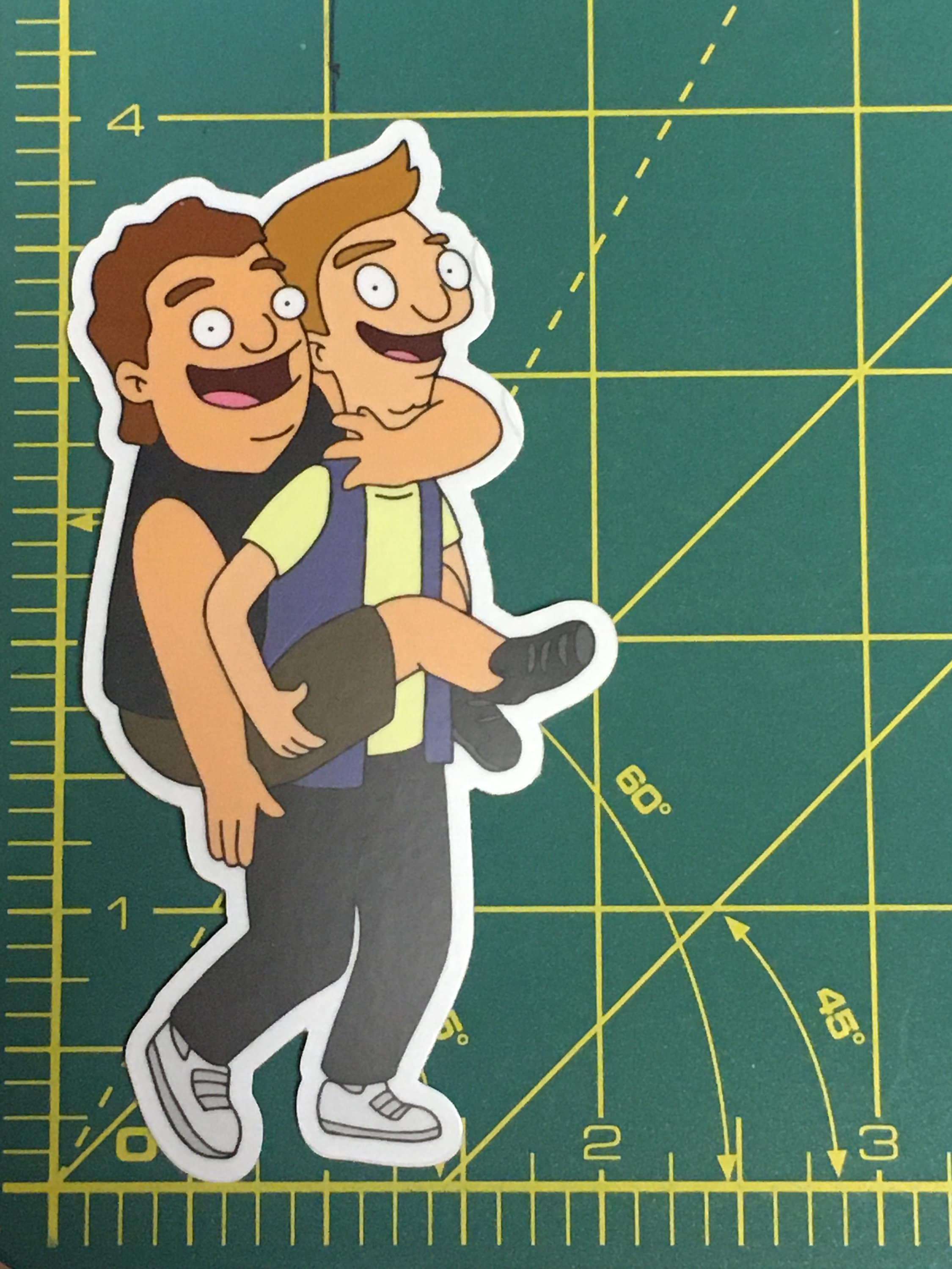 Bob's Burgers Zeke & Jimmy Jr Pesto sticker vinyl | Etsy