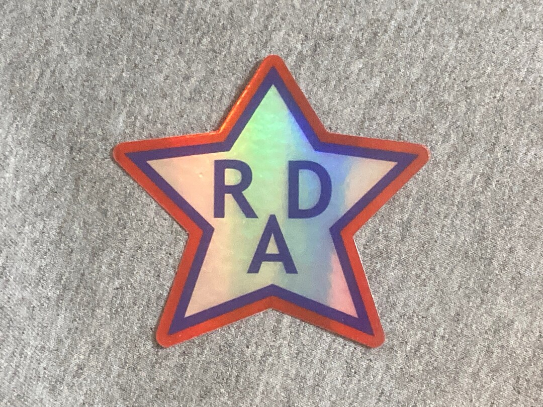 RAD CRU JONES Metallic Chrome Sticker - Bmx Movie Vinyl Weatherproof ...