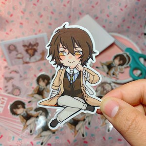 Bungou Stray Dogs Stickers akutagawa, Atsushi, Dazai, Chuuya - Etsy