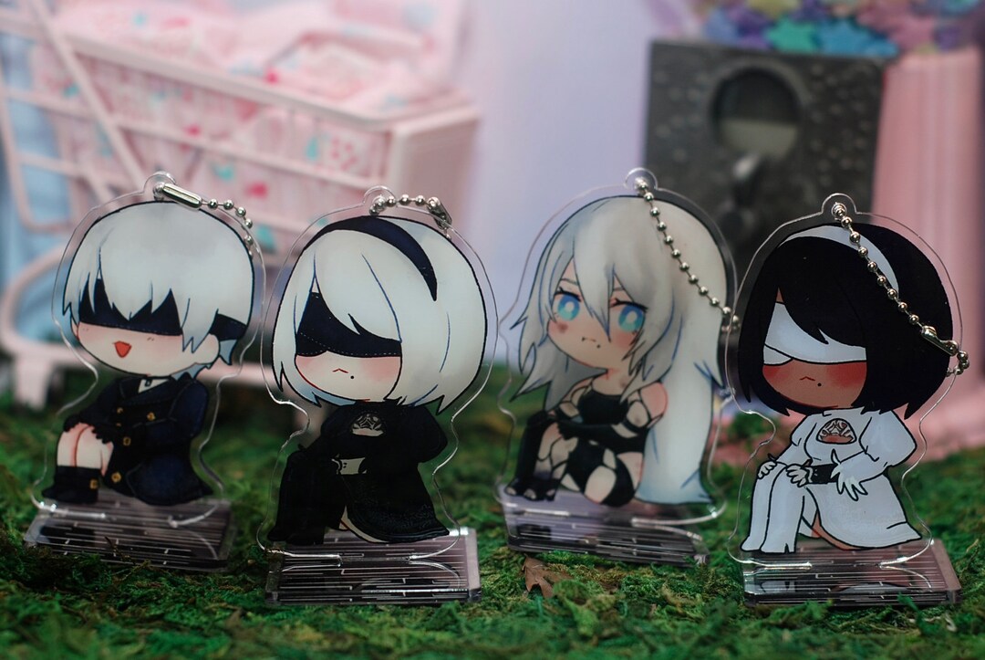 Nier Automata Mini Keychain Standees - Etsy