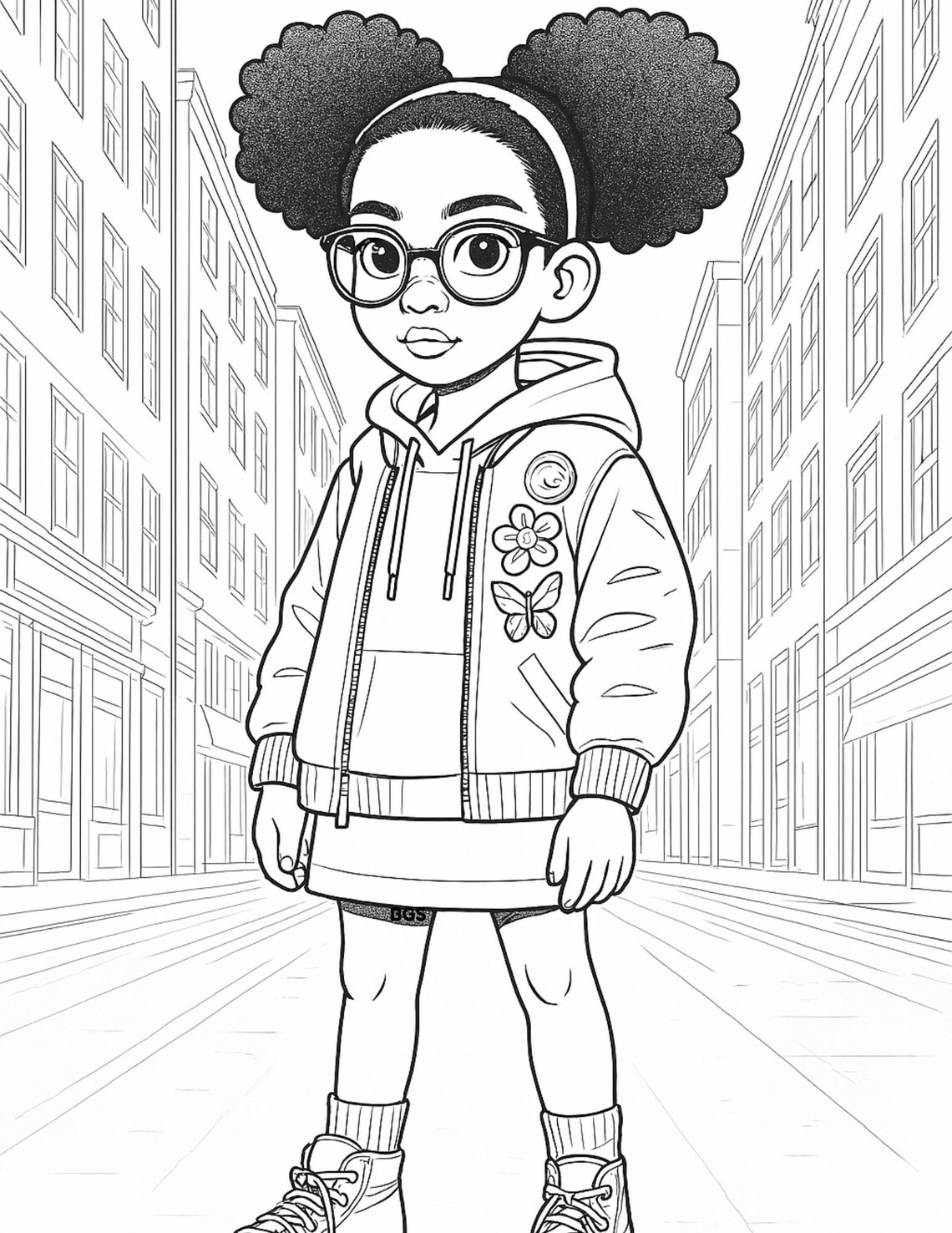 Black Family Coloring Book – Printable Afrocentric Pages for Kids ...