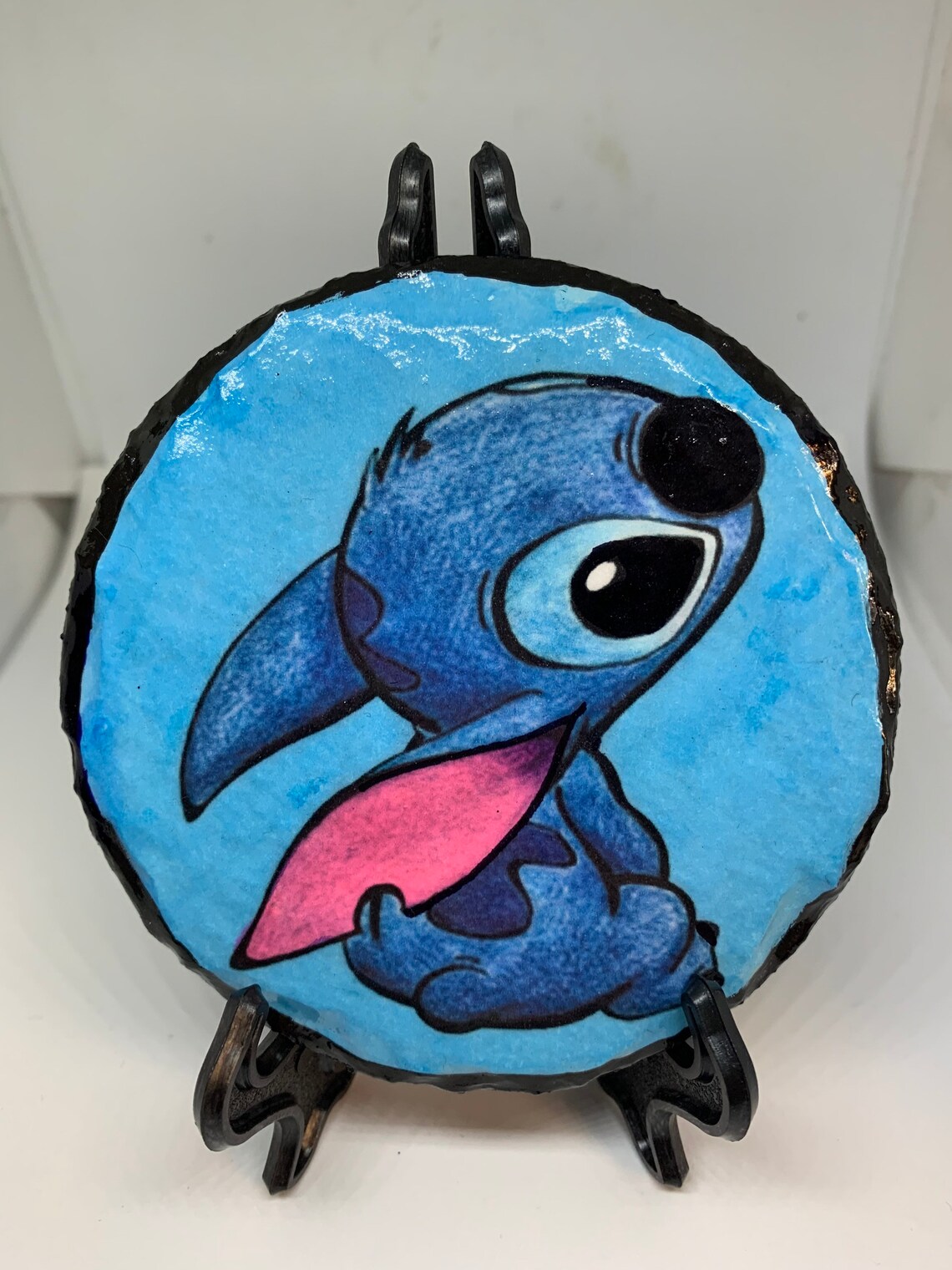 Cute stitch coaster slate great gift idea for mothers day | Etsy