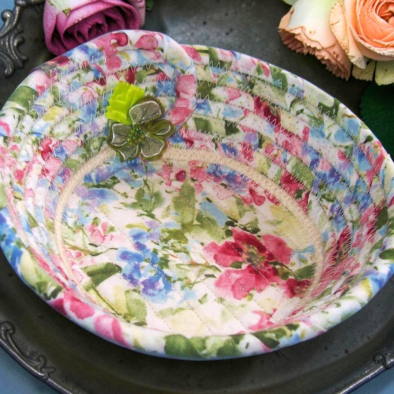 Fabric Rope Dish - Etsy