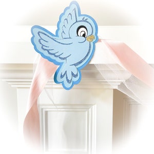 Cinderella Blue Birds Decor | Set of 2 or 4 | Cinderella Theme Party ...