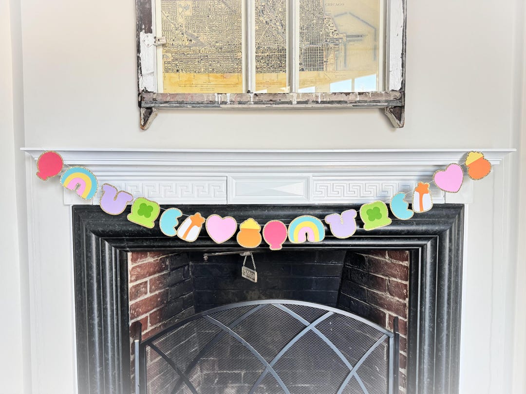 Lucky Charm Garland | St. Patrick's Day Garland | Lucky Charm Decor ...