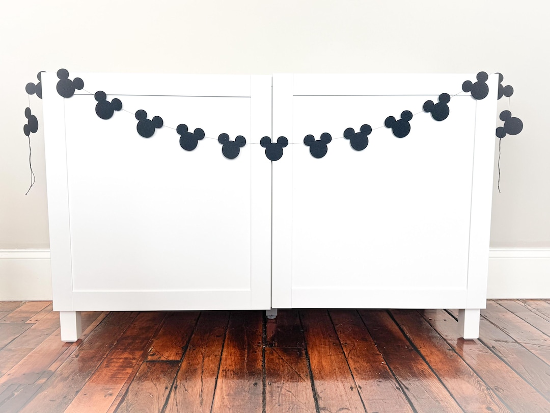 Mickey Garland | Felt Mickey Garland | Mickey Birthday Decor | Mickey ...