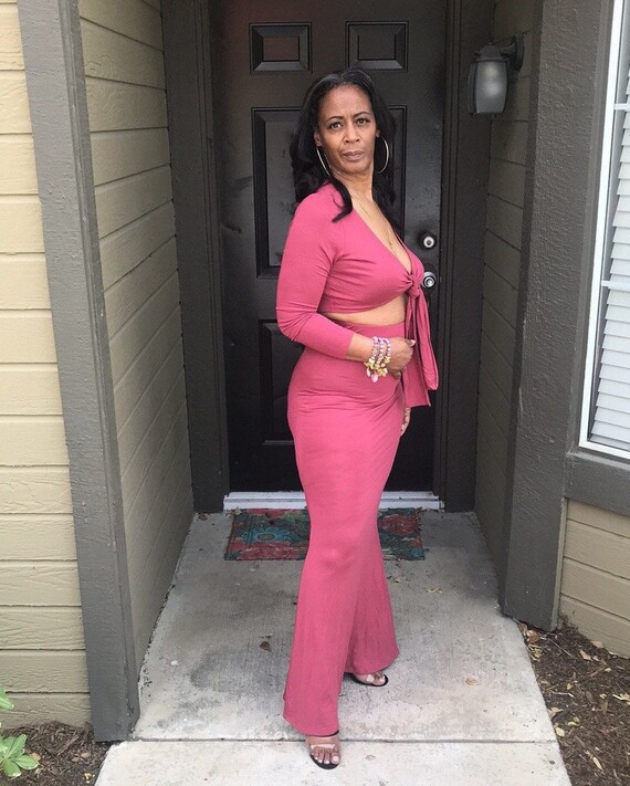 2 Piece Maxi Set - Etsy