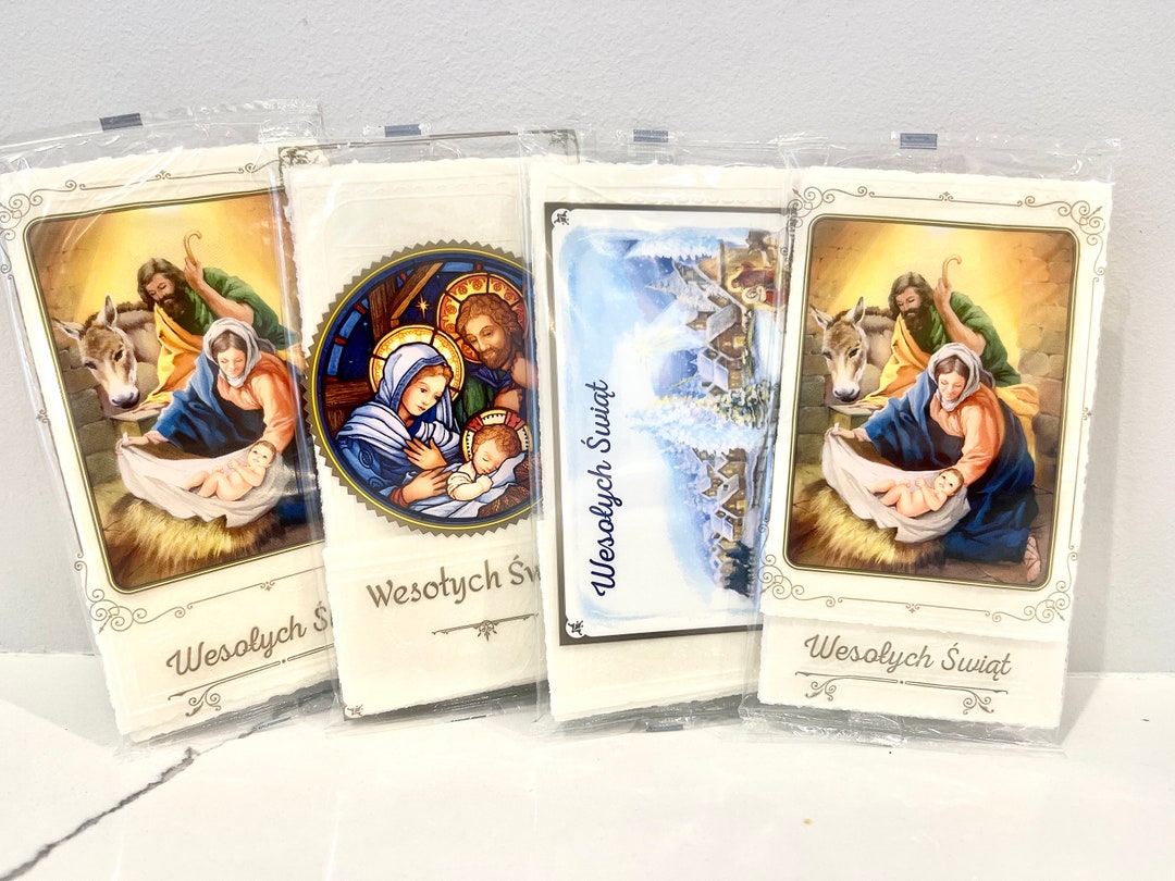 Polish Oplatki Wafers Set of 20 Polish Christmas Wafers - Etsy Australia