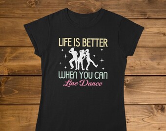 Line Dancing T Shirt - Etsy
