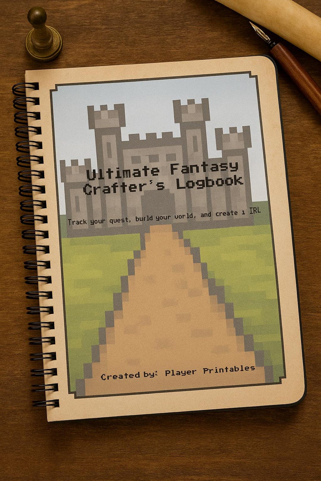 Fantasy Crafter’s Printable Logbook – RPG, Dnd, Pixel Art - Etsy