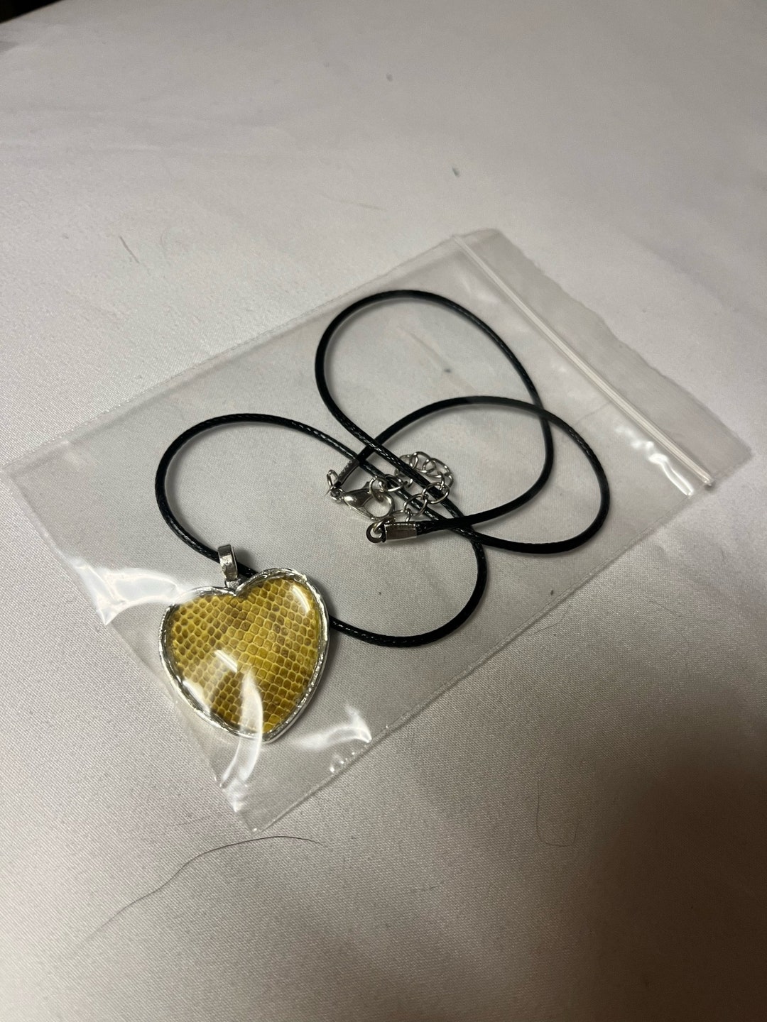 Custom Snake Skin Necklace - Send in Your Snake's Skin!! - Etsy