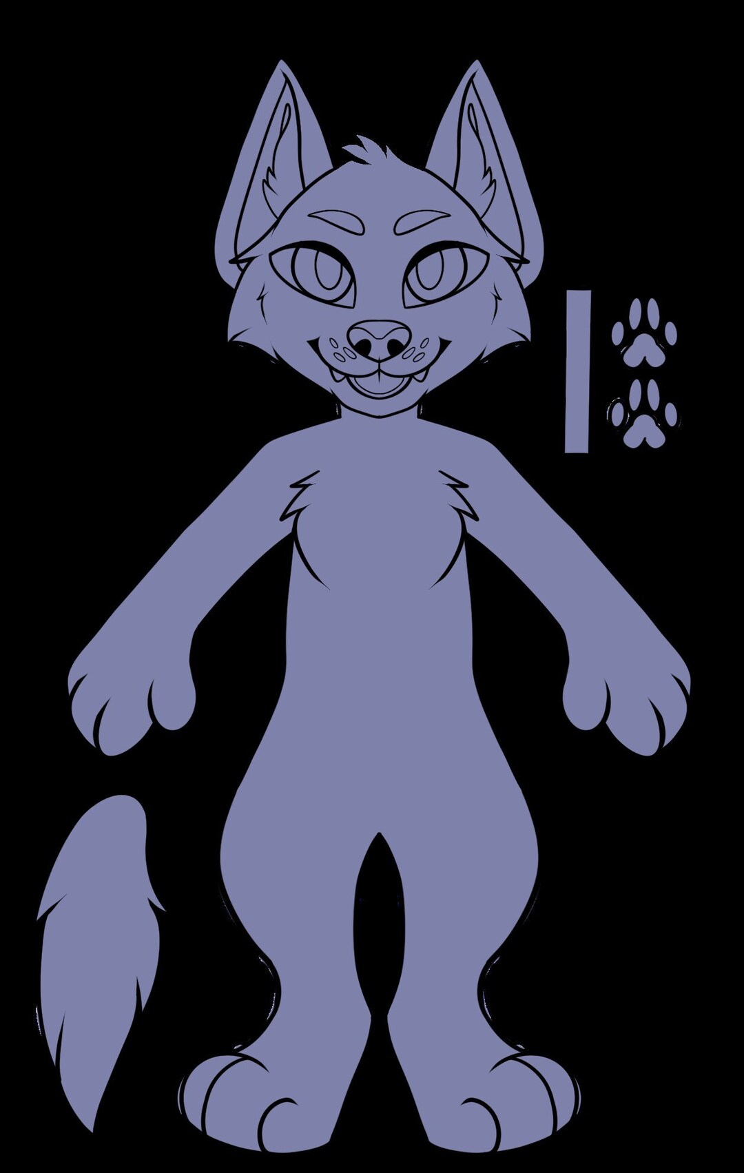 Chibi Canine Base - Etsy