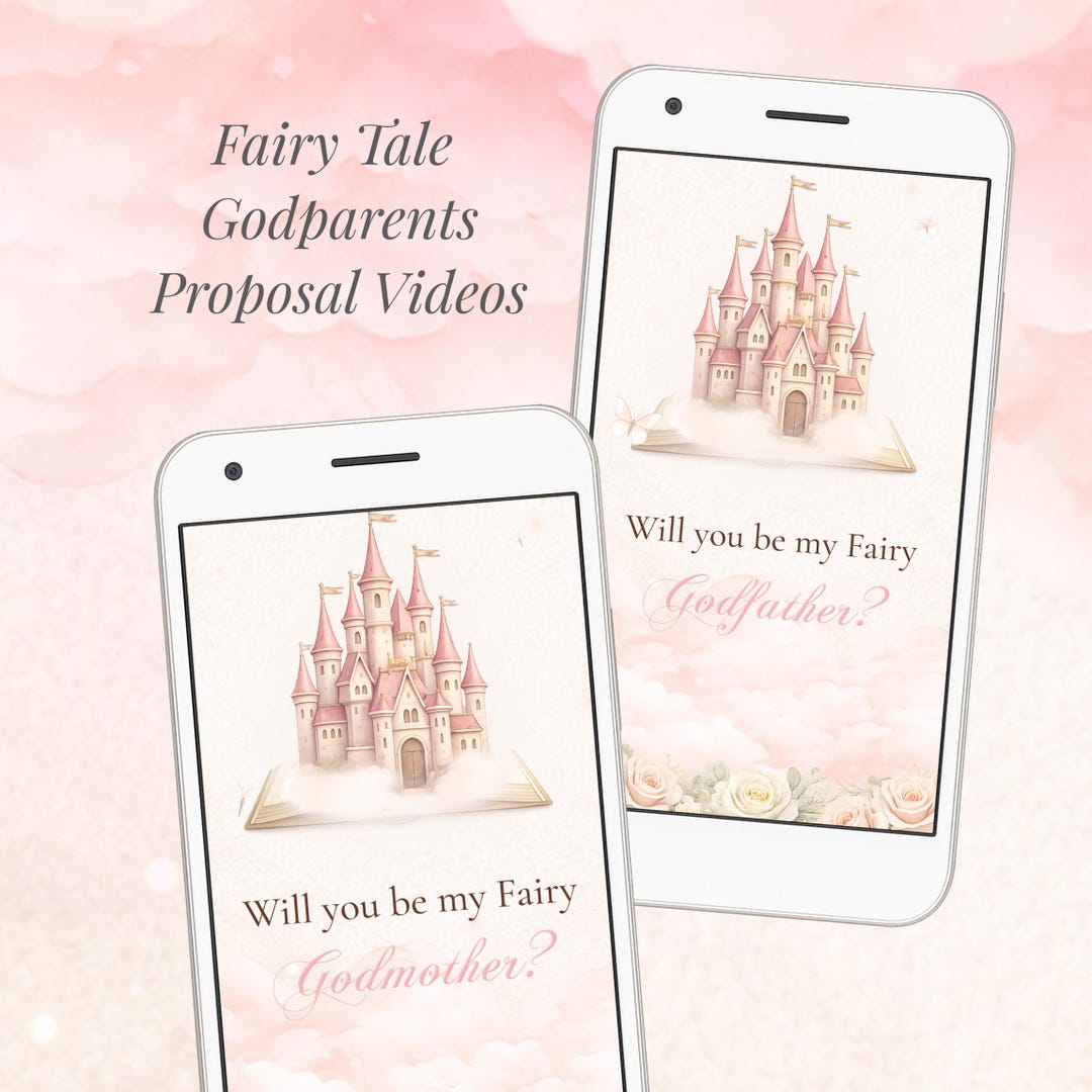 Godparent Proposal Video, Will You Be My Godmother Godfather Reveal ...