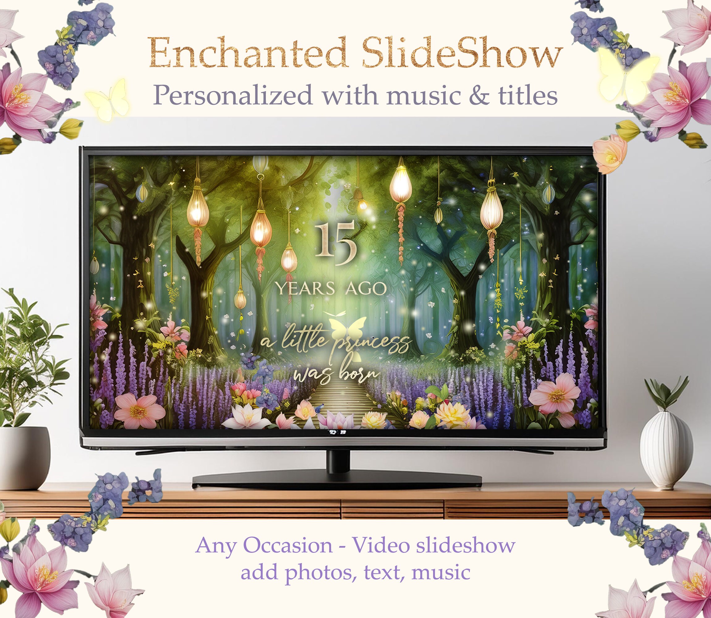 Enchanted Quinceañera Slideshow | Custom Photos and Music | Video ...
