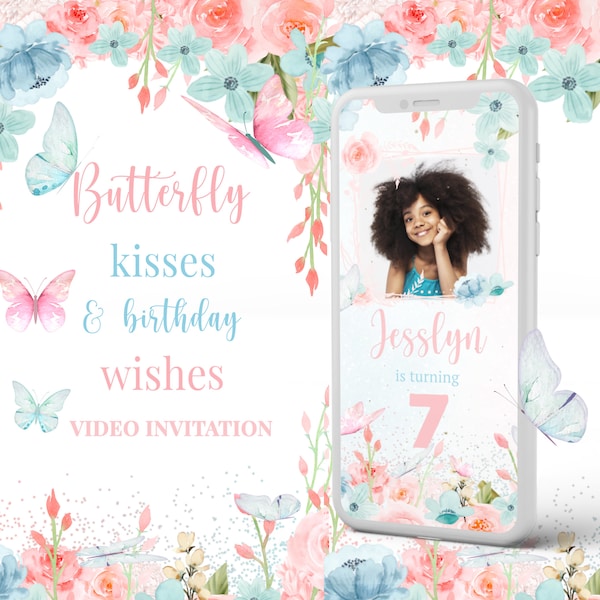 Butterfly Invitation - Etsy
