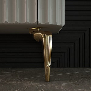 4pcs Cabinet Leg, Silver Metal Furniture Leg, Gold Bronze Sofa Leg ...