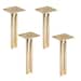 4pcs Metal Cabinet Legs, 8 Inches Bronze Metal Furniture Leg ...