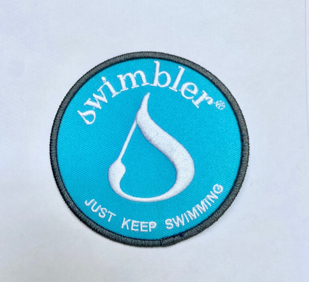 Swimbler Embroidered Badge, Open Water Swimmers Gift Sew on Patch - Etsy